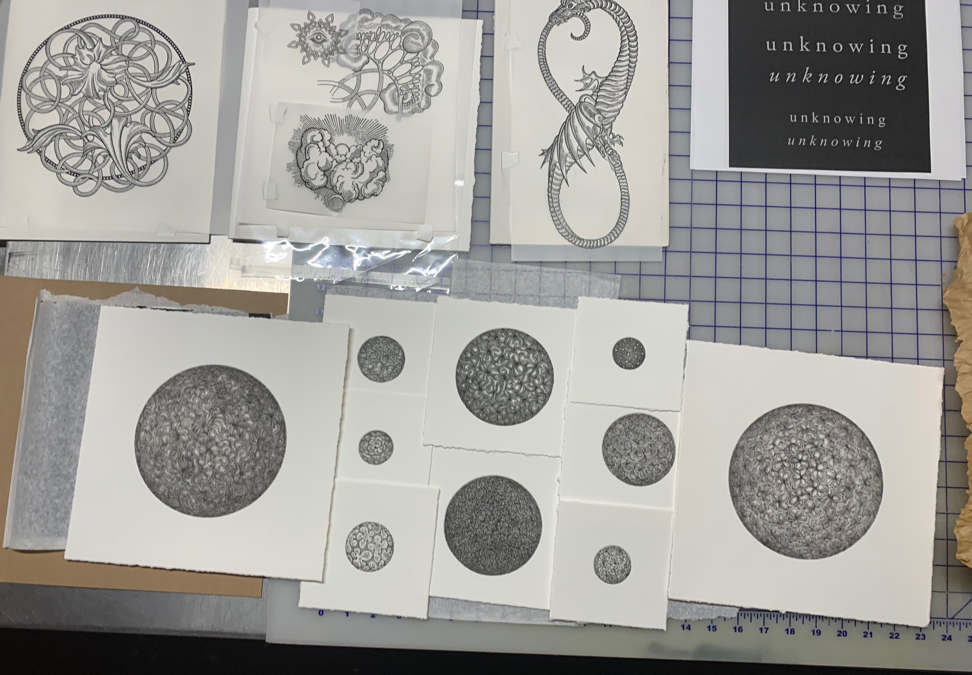 2021 artist book “unknowing” | Carol Prusa